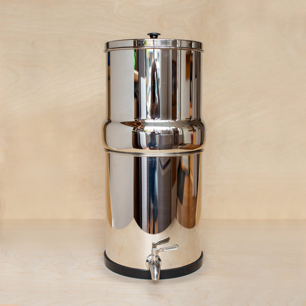 British Berkefeld Stainless Steel Gravity System - medium 8.5L ...
